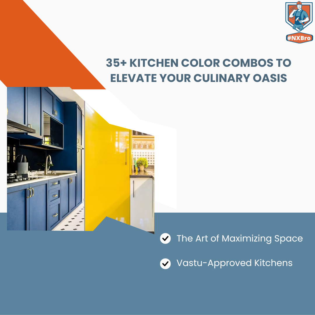 35+ Kitchen Color Combos to Elevate Your Culinary Oasis: NxBro's Vision ...