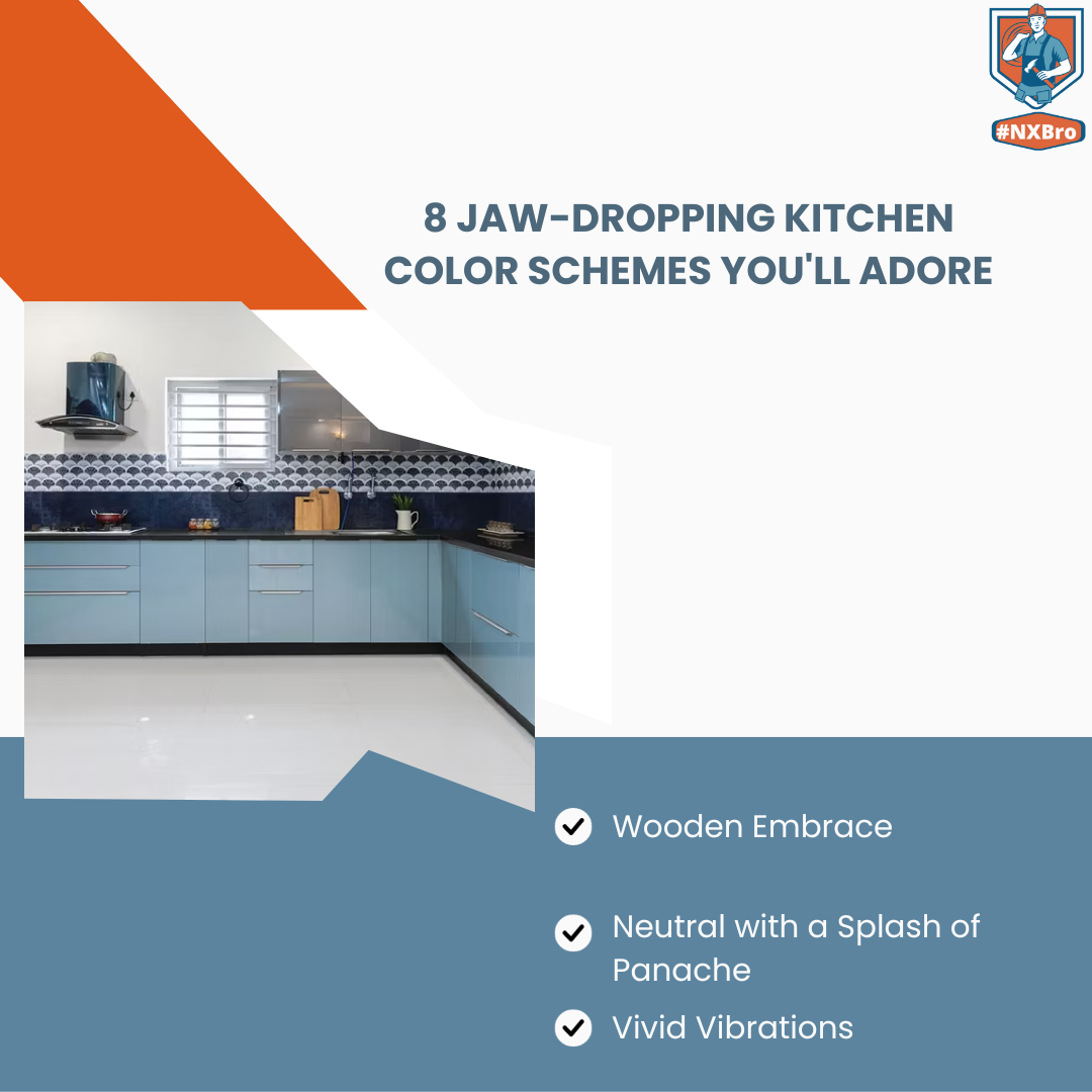 8 Jaw-Dropping Kitchen Color Schemes You'll Adore - NX Interior